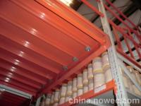 China Conveninet Storage Industrial Mezzanine Floors , 500kg - 1000kg Per Square meter for sale