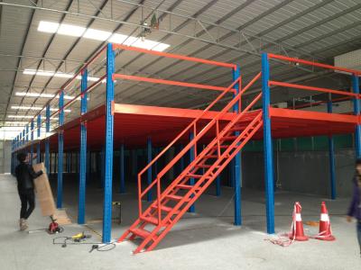 China Q235b Cold Rolled Steel Mezzanine Floor Boards , Heavy Duty Mezzanine Storage Systems for sale