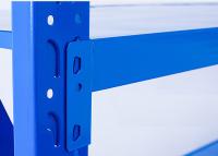 China Durable 4 Layers Light Duty Racking , Warehouse Storage Racks High Capacity for sale