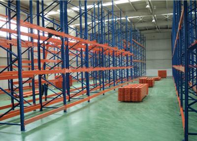 China Q235 Cold Rolled Steel Heavy Duty Shelving Unit Racks For Warehouse Storage for sale