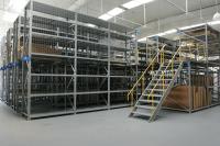 China Industrial Warehouse Steel Storage System , Customized Mezzanine Racking for sale