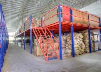 China Customized Warehouse Storage Steel Mezzanine Floor Racking With Long Span for sale
