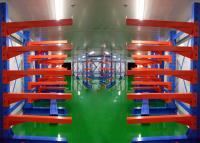 China Single Side Steel Material Cantilever Storage Racks Heavy Duty 5 Years Warranty for sale