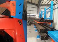China Powder Coated Cantilever Storage Racks , Warehouse Pallet Racking Corrosion Protection for sale