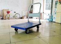 China PP Materials Plastic Folding Platform Hand Trolley With Silence Wheels , Carton Box Package for sale