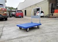 China PP Materials Plastic Folding Platform Hand Trolley With Silence Wheels , Carton Box Package for sale