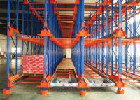 China Semi Automatic Rhuttle Storage Heavy Duty Pallet Racks System Customized Capacity for sale