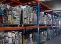 China Silvery Foldable Galvanized Pallet Wire Mesh Cages For Warehouse Storage for sale