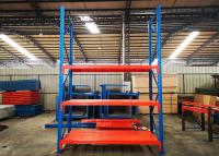 China Custom Powder Coated Heavy Duty Industrial Shelving For Warehouse With Steel Plate for sale