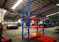 China Custom Powder Coated Heavy Duty Industrial Shelving For Warehouse With Steel Plate for sale