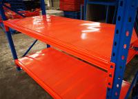 China Custom Powder Coated Heavy Duty Industrial Shelving For Warehouse With Steel Plate for sale