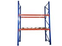 China Heavy Duty Cold Steel Warehouse Storage Beam Pallet Rack With Adjustable Beam for sale