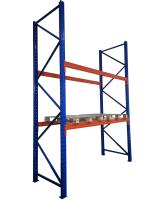 China Heavy Duty Cold Steel Warehouse Storage Beam Pallet Rack With Adjustable Beam for sale