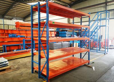 China Q235B Selective Layer Steel Plate Heavy Duty Storage Racks With 5 Layers for sale