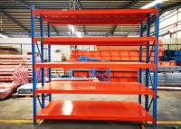 China Q235B Selective Layer Steel Plate Heavy Duty Storage Racks With 5 Layers for sale