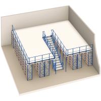 China Customized Multi - Lever Industrial Mezzanine Floors System 5 Years Warranty for sale
