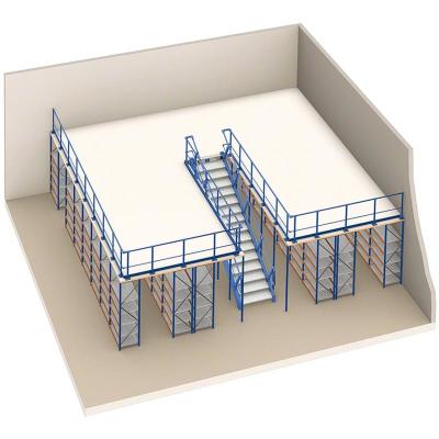 China Customized Multi - Lever Industrial Mezzanine Floors System 5 Years Warranty for sale