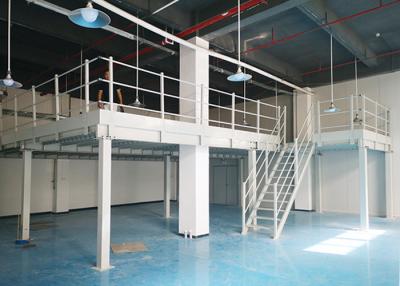 China Long Span Heavy Duty Warehouse Mezzanine Floors With Steel Structure for sale