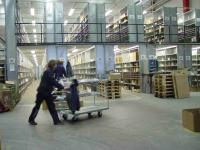 China High Space Utilization Mezzanine Floors Warehouse Storage Rack / Adjustable Pallet Shelf System for sale