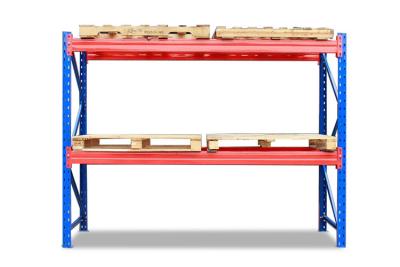 China Industrial Warehouse Storage Heavy Duty Storage Racks / Selective Metal Vna Pallet Racking for sale
