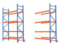 China Customized Height Heavy Duty Pallet Rack For Industrial Workshop Storage for sale