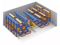 China Metal Selective Pallet Racking System 2700MM / 2300MM / 2500MM Width for sale