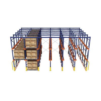 China Powder Coated Industrial Storage Rack / Steel Longspan Racking With Medium Duty for sale