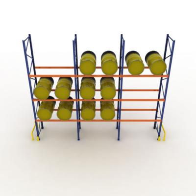 China Beam Type Cold Storage Clothing Plumbing Pallet Storage Racks Customized Size for sale