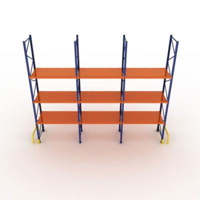 China Tire Warehouse Industrial Storage Rack Cold - Rolled Steel Q235 Material for sale