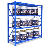 China Reusable 3 Tier  Metal Shelf For Display  ,  Warehouse Storage Rack Shelf System for sale