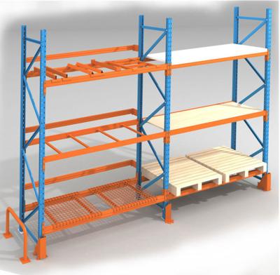 China Heavy Duty Long Span Metal Storage Shelves For Industrial Factory for sale