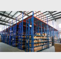 China Space Saving Rack Supported Mezzanine Floors Multi - Level Corrosion Protection for sale