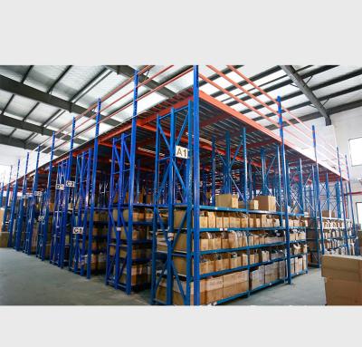 China Heavy - Duty Attic Rack Supported Mezzanine Floor For Warehouse / Factory for sale