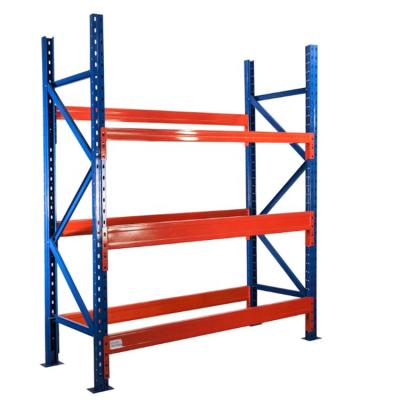 China 700mm Depth Heavy Duty Storage Racks , 3 T Per Layer Warehouse Pallet Storage Shelves for sale