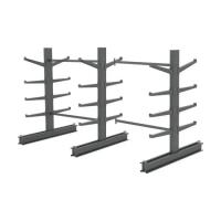 China Flexible Double And Single Sided Cantilever Racks For Irregular Or Long Items for sale