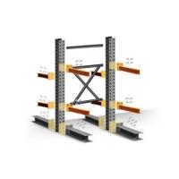 China OEM Industrial Storage Rack /  Heavy Duty Steel Cantilever Rack For Tube Pipe Storage for sale