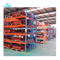 China 3000KG Per Level 700mm Depth Heavy Duty Pallet Racking Powder Coated for sale
