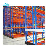 China Q235 Heavy Duty Storage Racks 40 Foot Container Adjustable Pallet Shelving System for sale