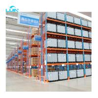 China Q235 Heavy Duty Storage Racks 40 Foot Container Adjustable Pallet Shelving System for sale