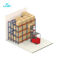 China OEM Industrial Storage Rack Electrical Movable Pallet Rack Powder Coating for sale