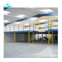China Multi Level Warehouse Metal Shelving Support Mezzanine Attic Rack for sale