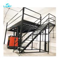 China Multi Level Warehouse Metal Shelving Support Mezzanine Attic Rack for sale