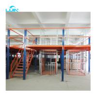 China 2000kgs Loading Industrial Mezzanine Floors Steel Platform Multi Tier Racking for sale