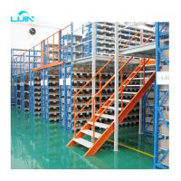 China 2000kgs Loading Industrial Mezzanine Floors Steel Platform Multi Tier Racking for sale