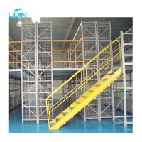 China 2000kgs Loading Industrial Mezzanine Floors Steel Platform Multi Tier Racking for sale