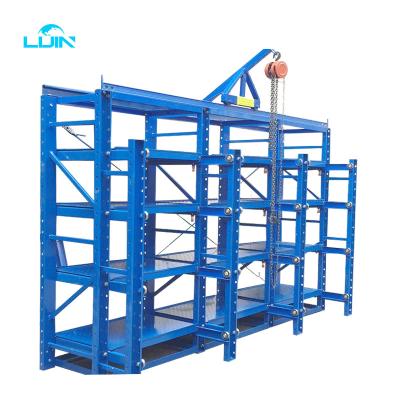 China China Manufacturer Industrial Warehouse Steel Heavy duty Custom Sliding Drawer Mold mould storage rack for sale