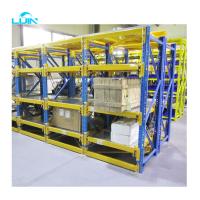 China Adjustable Steel Factory Price Super Market Shelves Storage Heavy Duty Drawer Mold Rack for sale