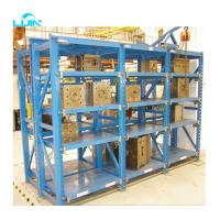 China Adjustable Steel Factory Price Super Market Shelves Storage Heavy Duty Drawer Mold Rack for sale