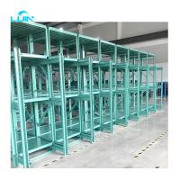China High Quality Full Open Roll-Out Shelving Heavy Duty Drawer Type Mold Rack Steel Injection Mould Racking for sale