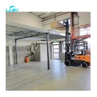 China Integrated Stationary Warehouse Storage Racking System Mezzanine Platform with Steel Stair for sale